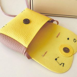 Cute Rabbit PU Leather Hasp Wallet for Girls | Girl's Leather Wallet