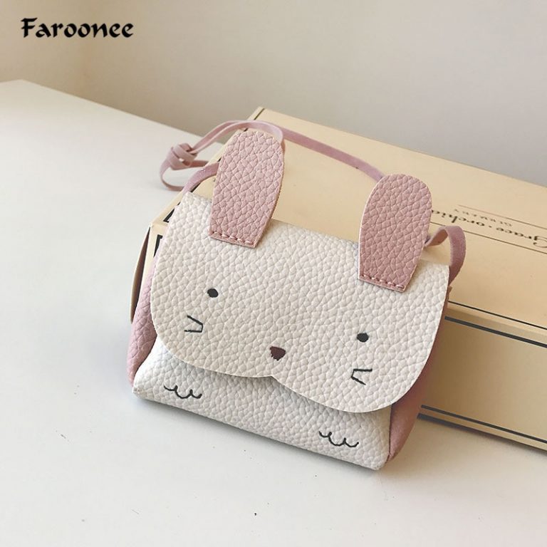 Cute Rabbit PU Leather Hasp Wallet for Girls | Girl's Leather Wallet