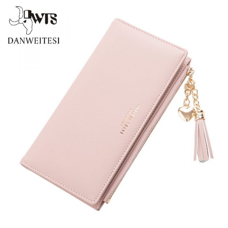 Genuine Leather Latest Fashion Bi-Fold Women’s Long Wallet