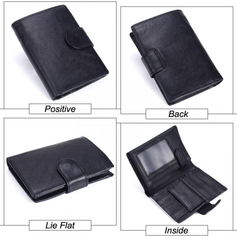 MISFITS Vintage Genuine Leather Men's Multifunctional Cowhide Wallet