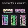 Alena Culian Luminous Geometric Patter Long Leather Wallets for Women