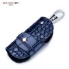 Genuine Leather Small Designer Keychain Organizer Wallets