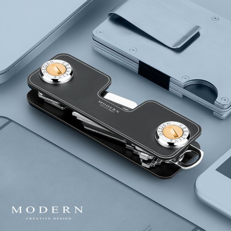 Modern Brand New Aluminium Smart Key Wallets | Willie's Wallets