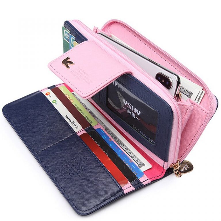 High Quality Teenage Girls Long Zipper Clutch Wallets