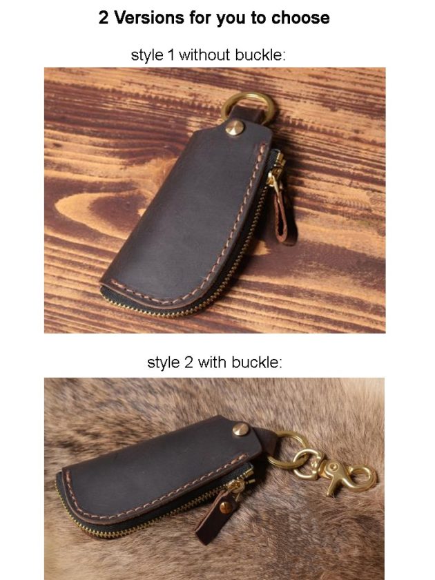 Genuine Leather Vintage Men’s Keychain Holder Wallets | Willie's Wallets