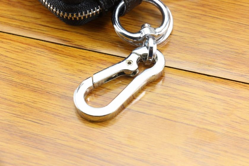 WestCreek’s Brand New Genuine Leather Double Zipper Keychain Wallets ...