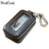WestCreek’s Brand New Genuine Leather Double Zipper Keychain Wallets ...