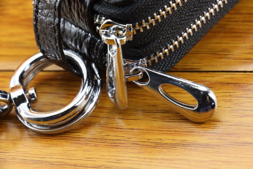WestCreek’s Brand New Genuine Leather Double Zipper Keychain Wallets ...