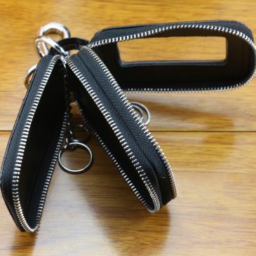 WestCreek’s Brand New Genuine Leather Double Zipper Keychain Wallets ...