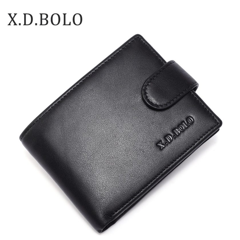 Genuine Cowhide Leather Luxury Wallets for Men
