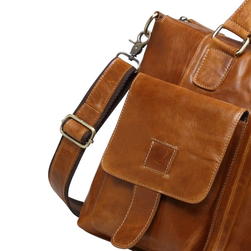 JOYIR Men’s Genuine Leather Multi-purpose Laptop Bags
