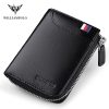 WilliamPolo Genuine Leather Luxury Men’s Zipper Wallets